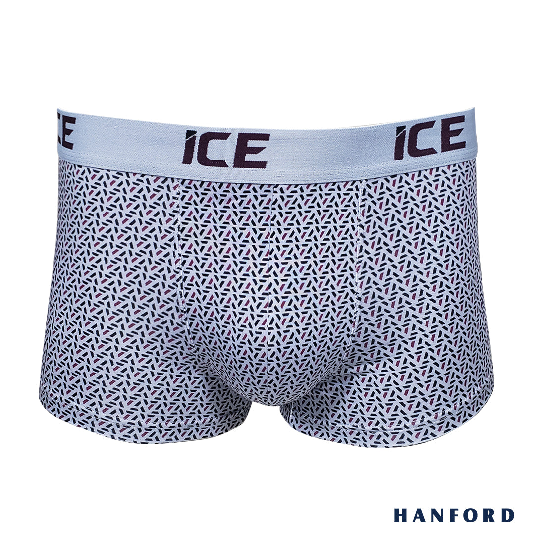 Hanford ICE Men Viscose w/ Spandex Boxer Briefs Triad - Glacier Gray ...