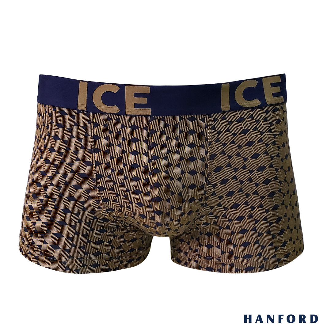 Hanford iCE Men Viscose w/ Spandex Boxer Briefs Tribal - Blue Graphite ...