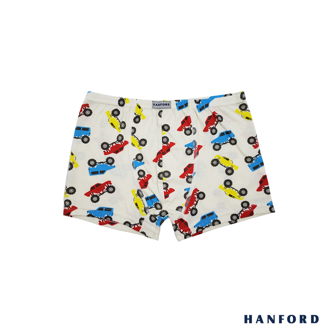 Hanford Kids/Teens Cotton Hipster Inside Garter Boxer Briefs Speed - A ...