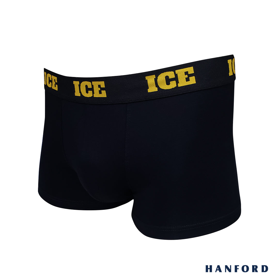 Hanford ICE Men Viscose w/ Spandex Boxer Briefs Leon - Black (Single P ...