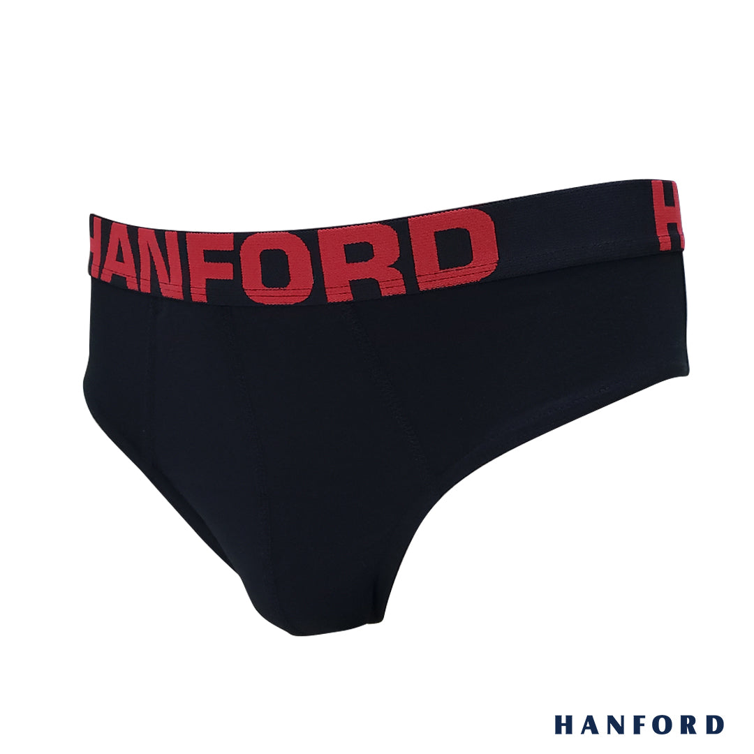 Hanford Men Regular Cotton Briefs OG Reed - Black (1PC/Single Pack ...