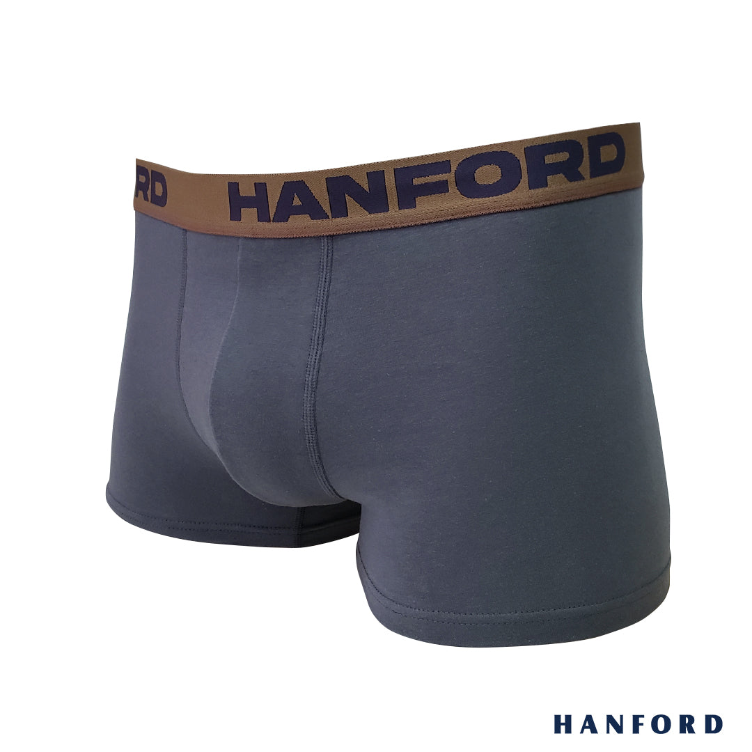 Hanford Men Cotton w/ Spandex Boxer Briefs Core - Assorted Colors (3in ...