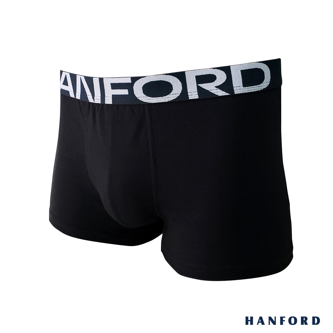 Hanford Men Natural Cotton Knit Boxer Briefs No Spandex OG Medieval (S ...