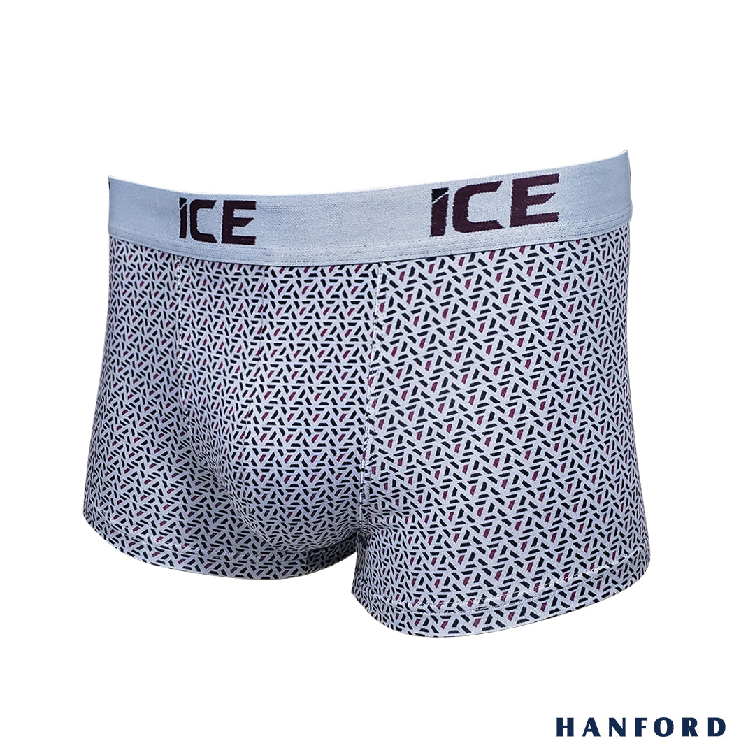 Hanford ICE Men Viscose w/ Spandex Boxer Briefs Triad - Glacier Gray ...