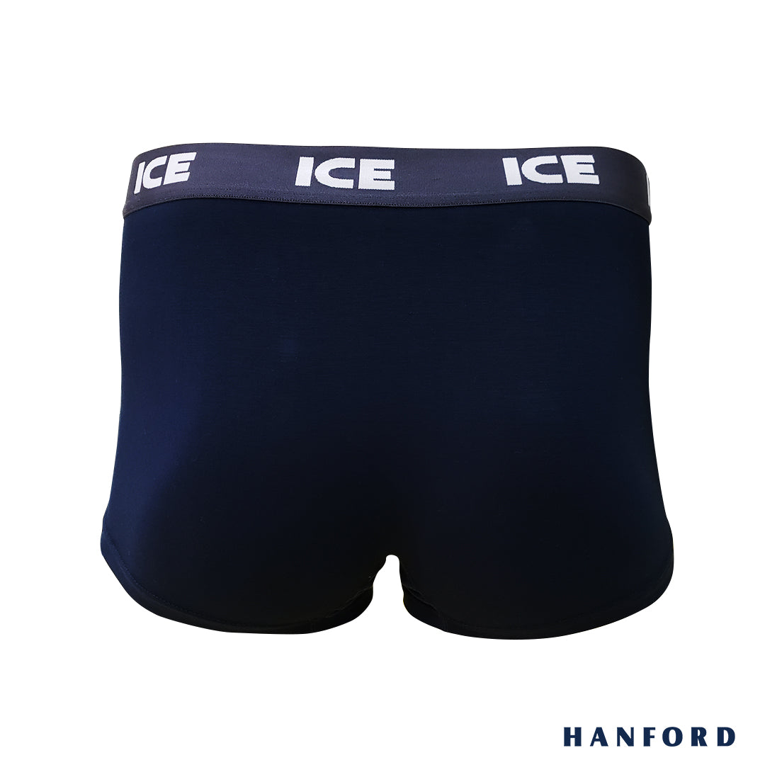 Hanford iCE Men Viscose w/ Spandex Boxer Briefs w/ Pouch Contrast Stit ...