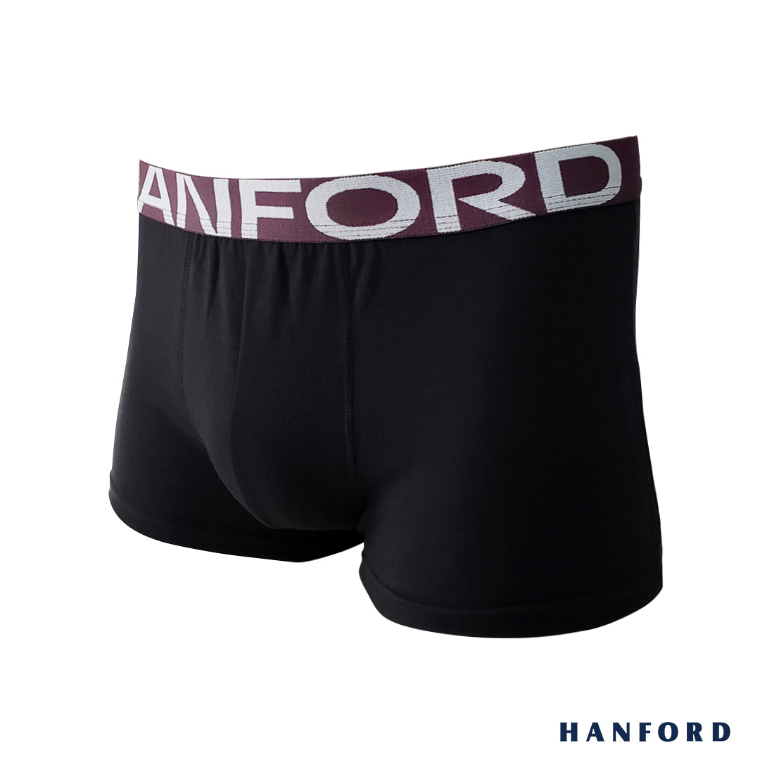 Hanford Men Natural Cotton Knit Boxer Briefs No Spandex OG Medieval (S ...