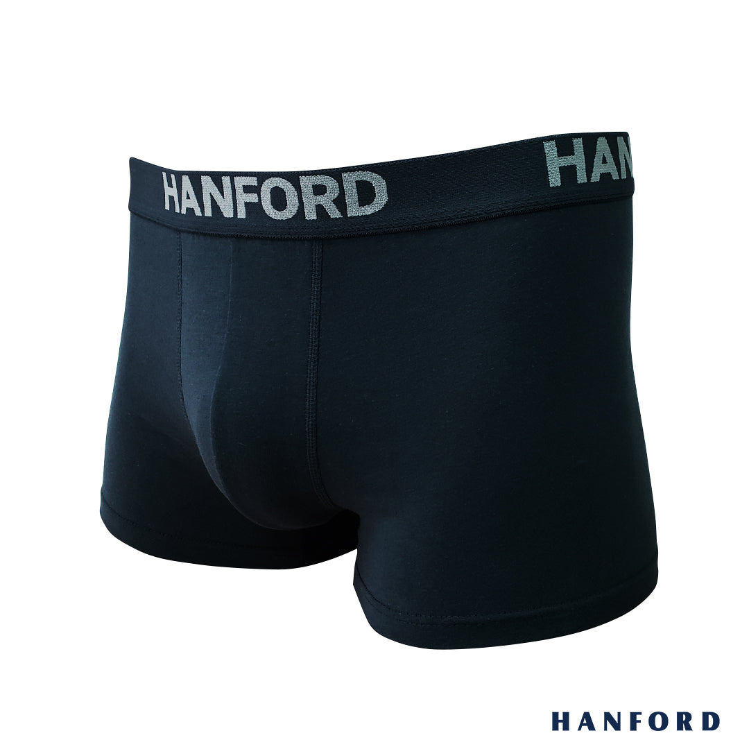 Hanford Men Cotton w/ Spandex Boxer Briefs Logan - Assorted Basic Colo ...