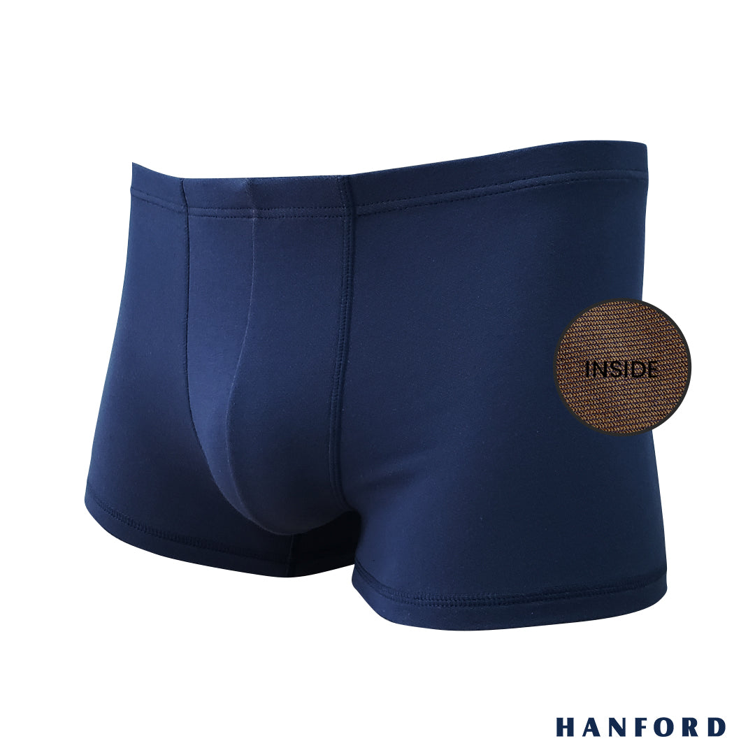 Hanford Men Cotton w/ Spandex Inside Garter Boxer Briefs Riven - Assor ...