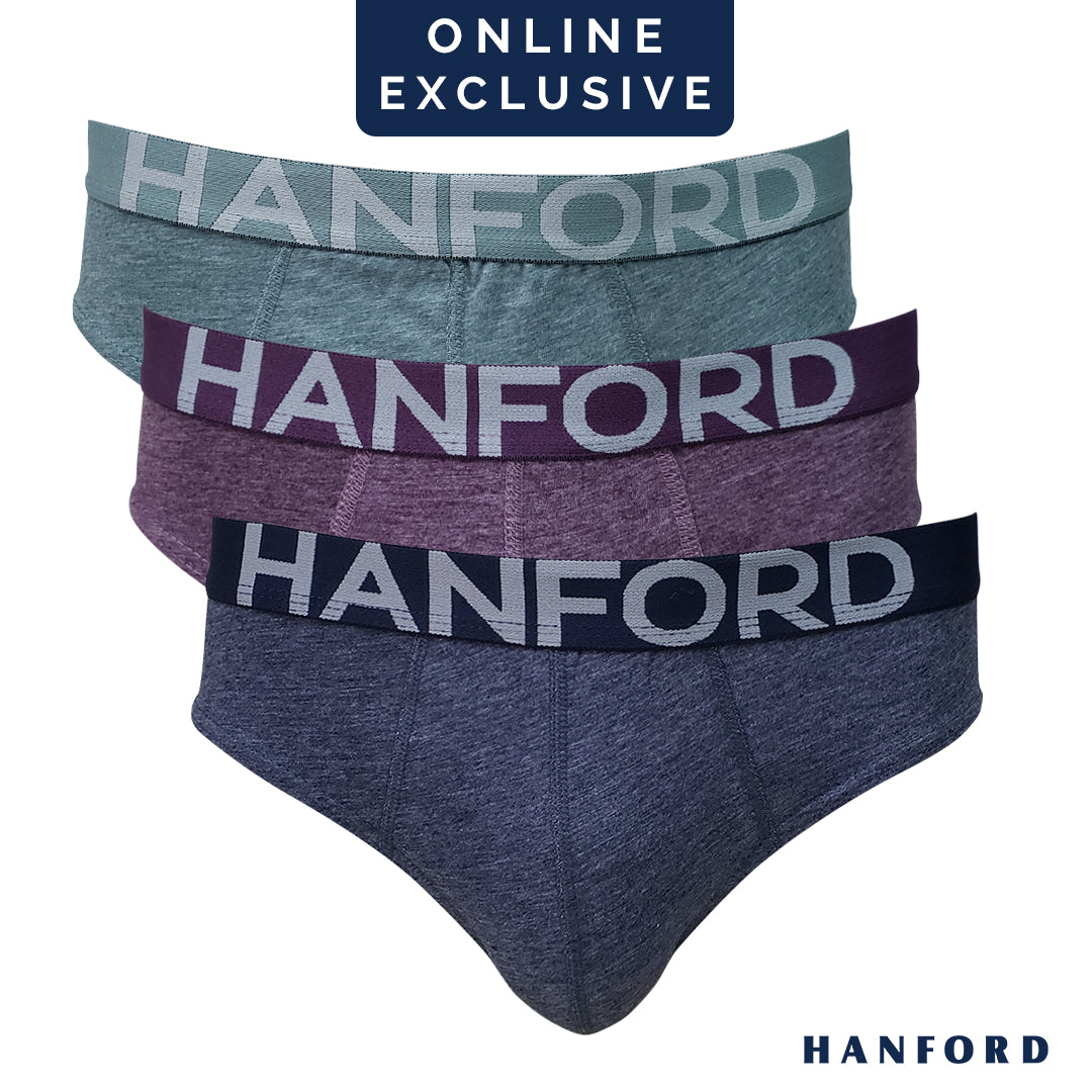 Hanford Men Regular Cotton Briefs Ares - Assorted (3in1 Pack) – HANFORD