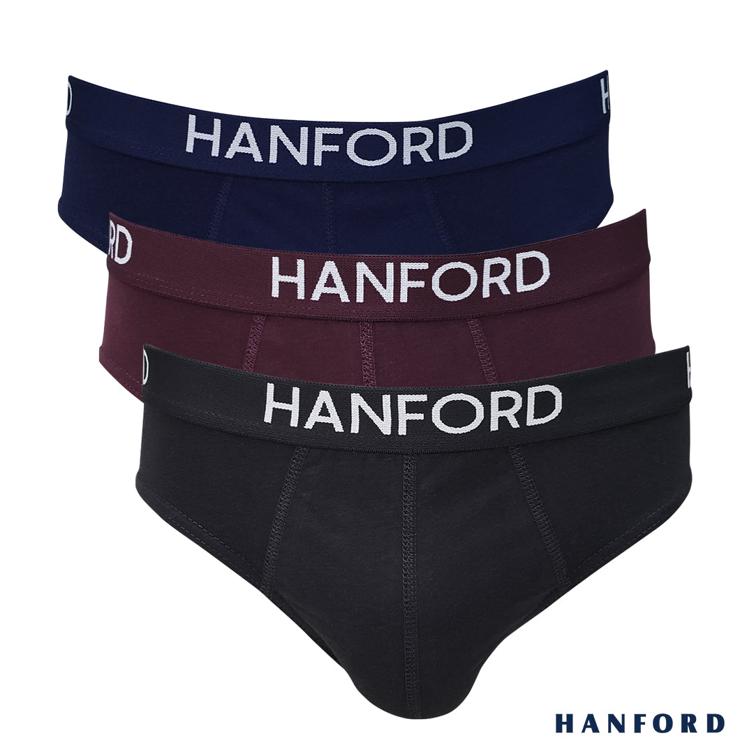 Hanford Men Regular Cotton Briefs Cosmic - Assorted Colors (3in1 Pack ...