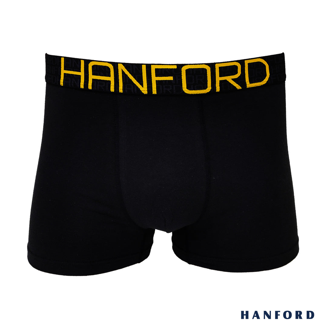 Hanford Men Cotton w/ Spandex Boxer Briefs Tropic Collection Daye - Bl ...