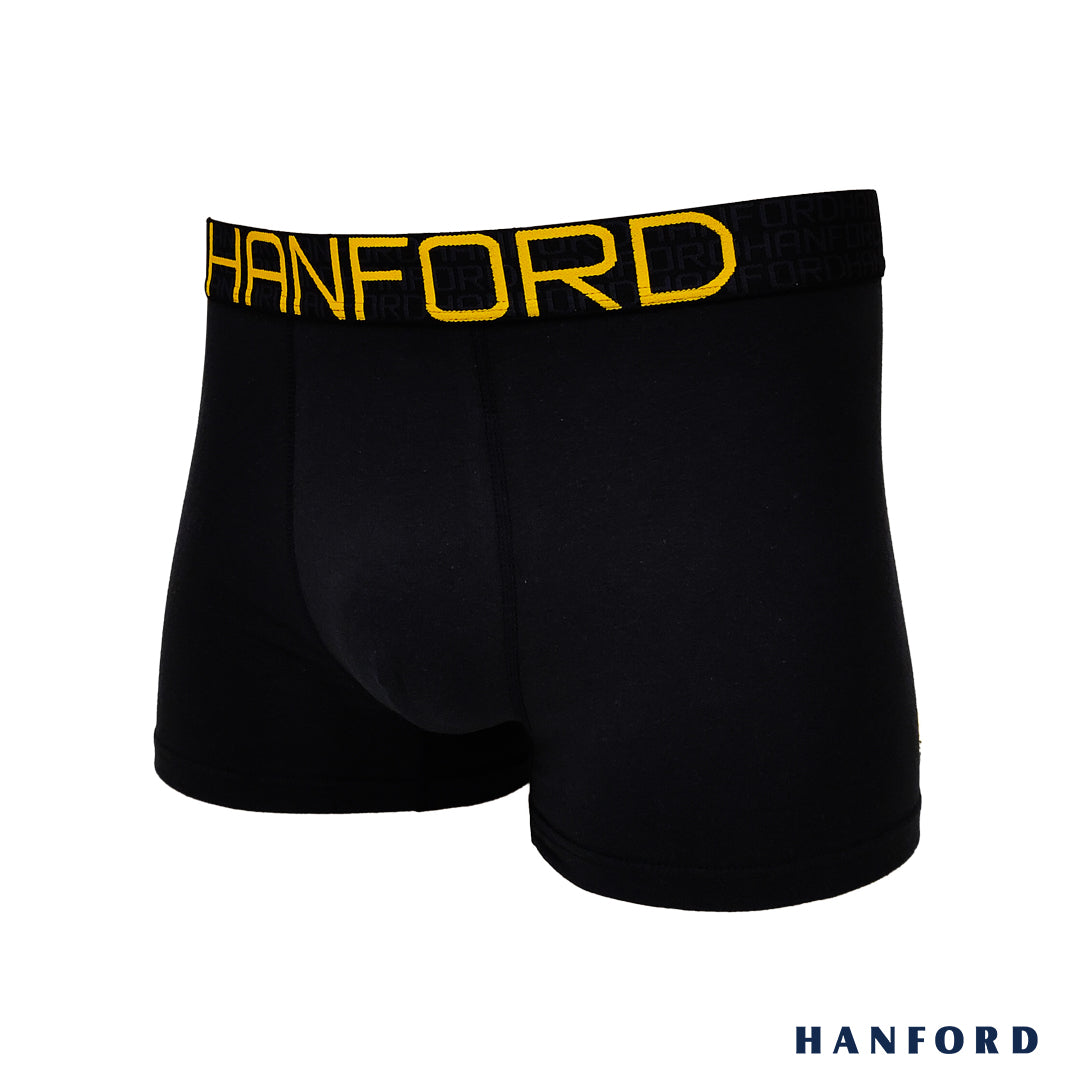 Hanford Men Cotton w/ Spandex Boxer Briefs Tropic Collection Daye - Bl ...