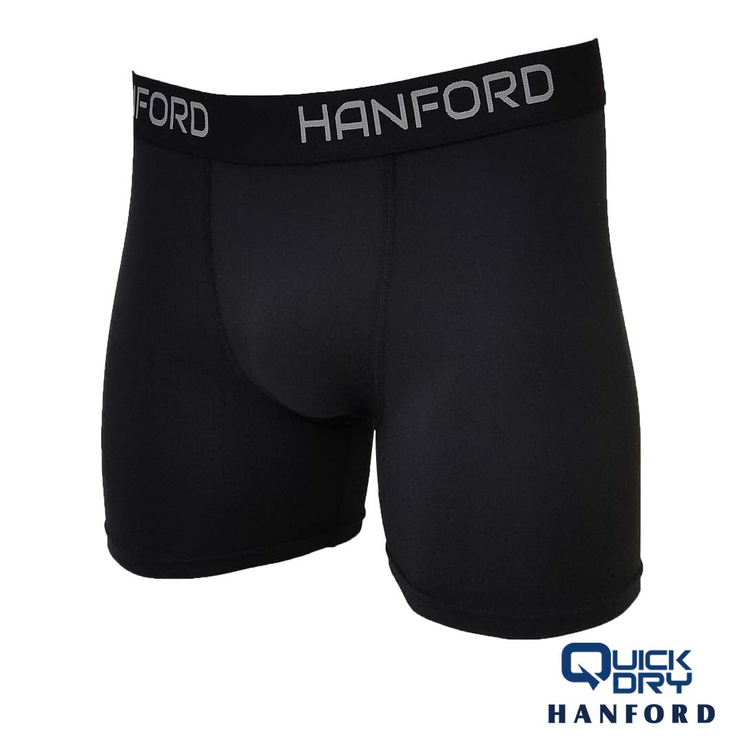 Hanford Athletic Men Pro Cool 2.0 Quick Dry Compression Boxer Shorts F ...
