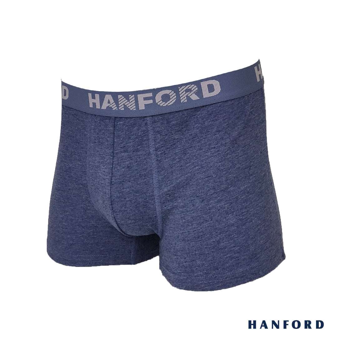 Hanford Men Natural Cotton Knit Comfort Boxer Briefs (No Spandex) - OG ...