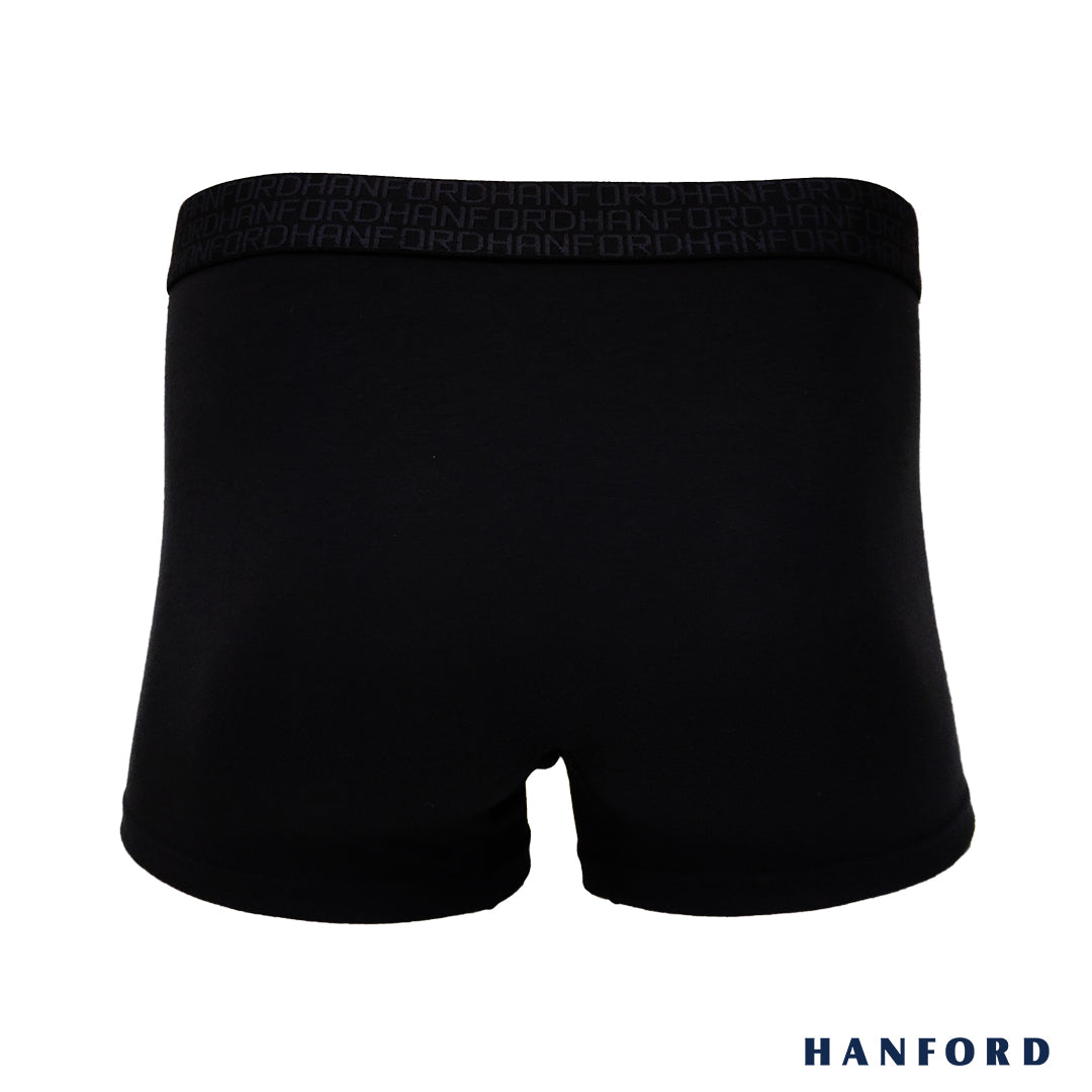 Hanford Men Cotton w/ Spandex Boxer Briefs Tropic Collection Dawn - Bl ...